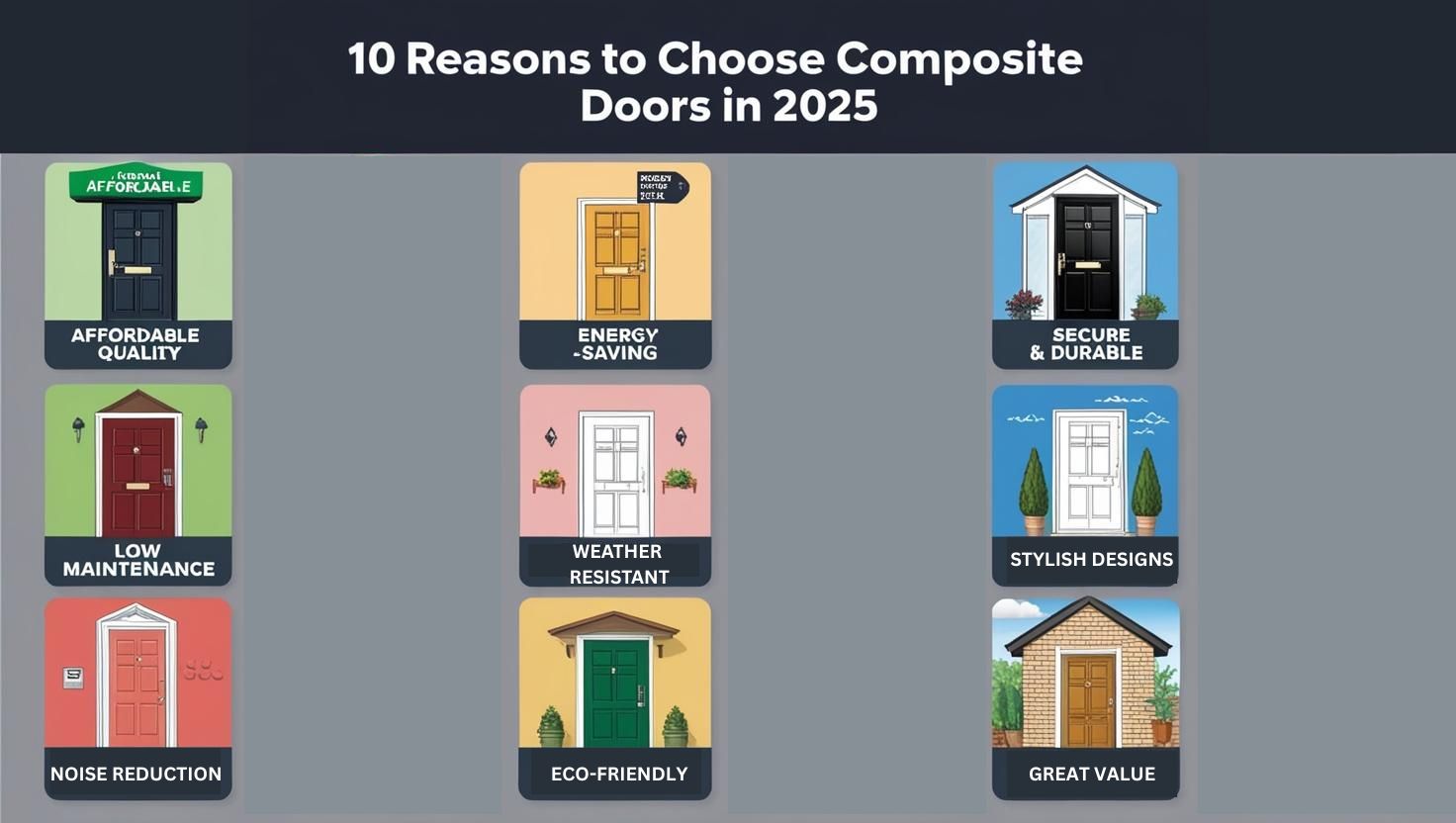 10 Reasons to Choose Cheap Composite Doors in 2025